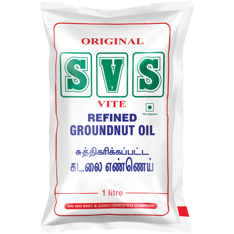SVS Vite Refined Groundnut Oil in Chennai | Pure and Traditional ...