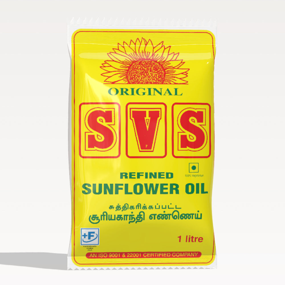 SVS Vite Refined Sunflower Oil | Pure and Best Sunflower Oil in Chennai ...