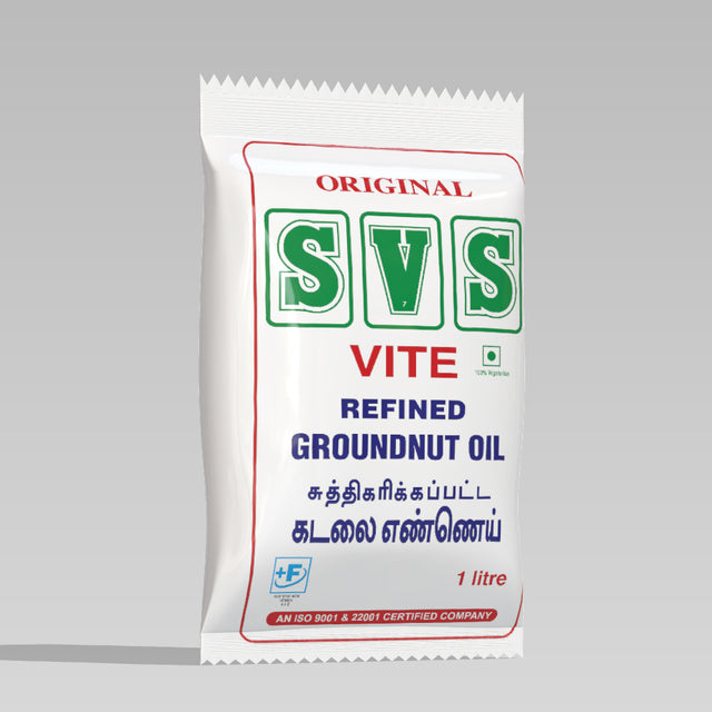 SVS Vite Refined Groundnut Oil in Chennai | Pure and Traditional ...