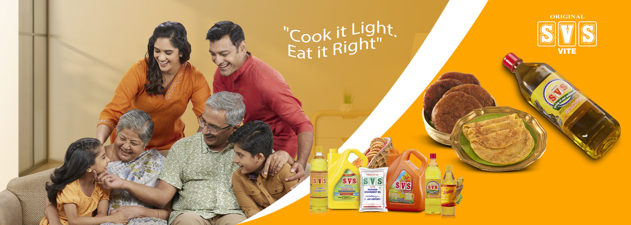 SVS Oils | Pure Sunflower Oil & Groundnut Oil in Chennai